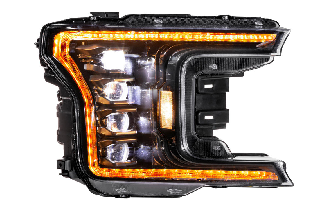 2018-2020 Ford F-150: Morimoto XB LED Headlights (Amber DRL) (Gen 2 Se ...