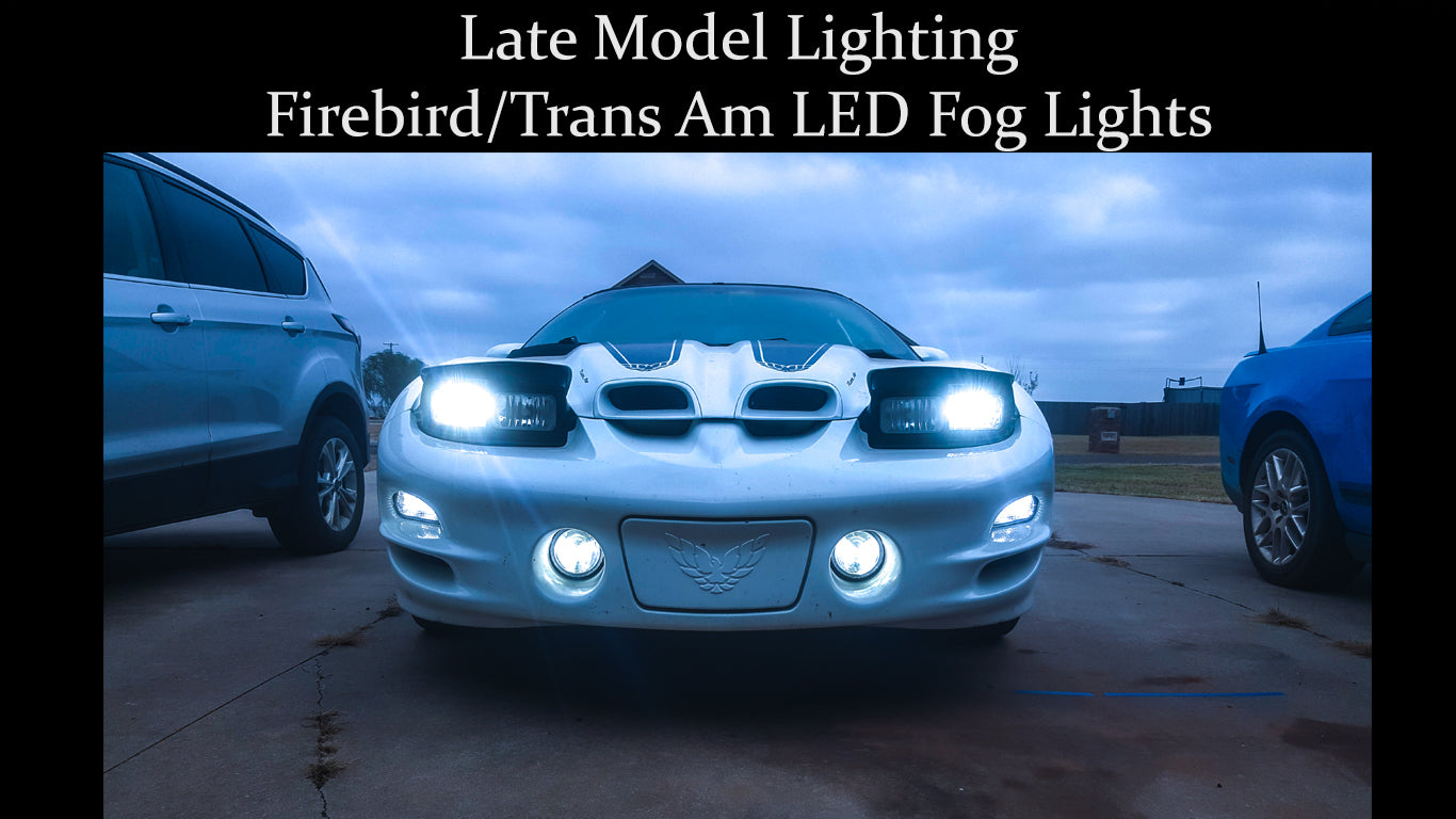 Pontiac Firebird/Trans Am LED Fog Lights - Brightest Available – Late ...